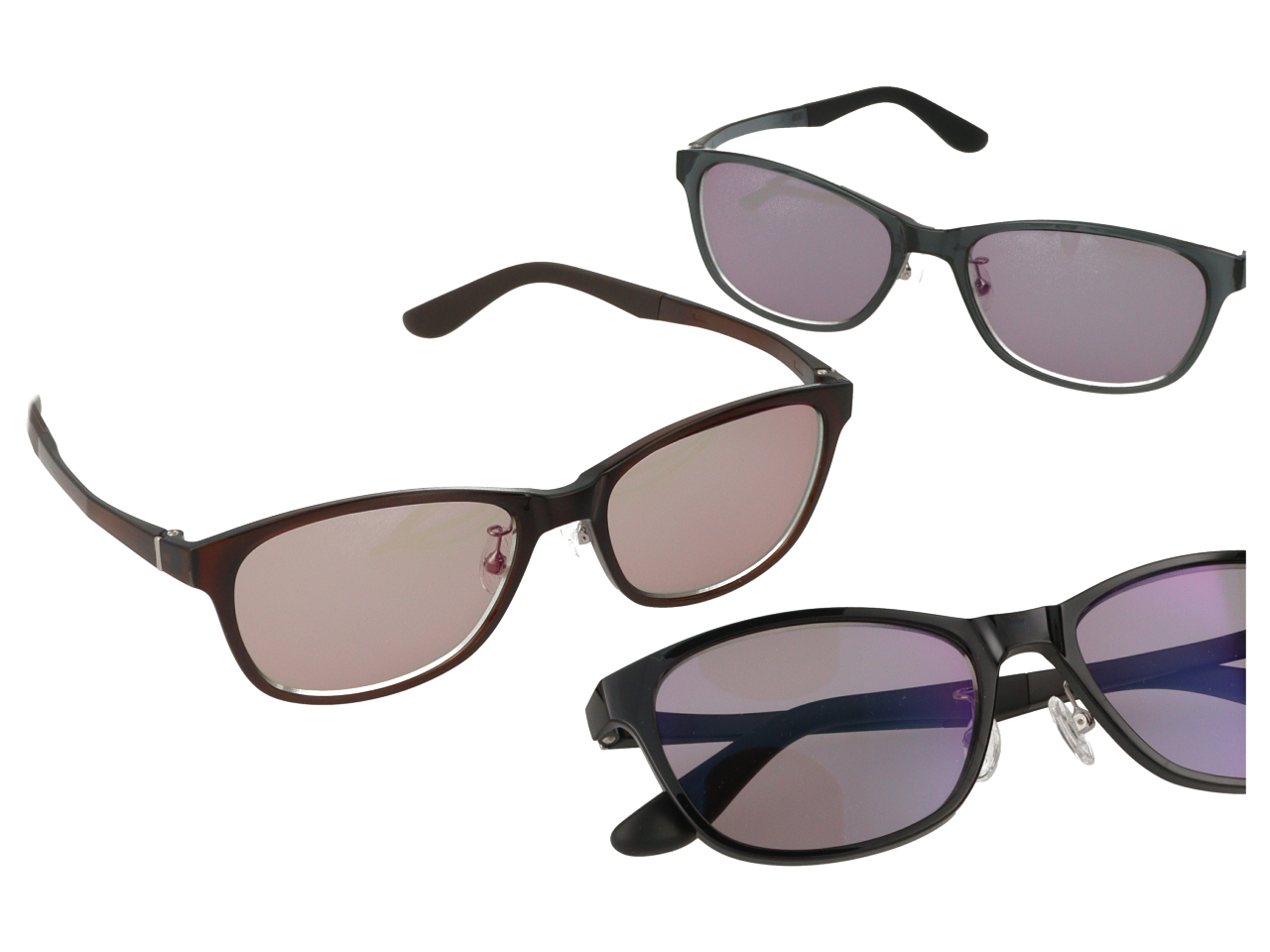 UV420&NIR-CUT SUNGLASSES UV-4219 BROWN（度なし）C-2｜愛眼公式オンラインショップ